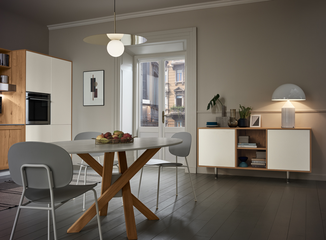 Tables et chaises: ensemble table et chaise de cuisine moderne | Veneta ...