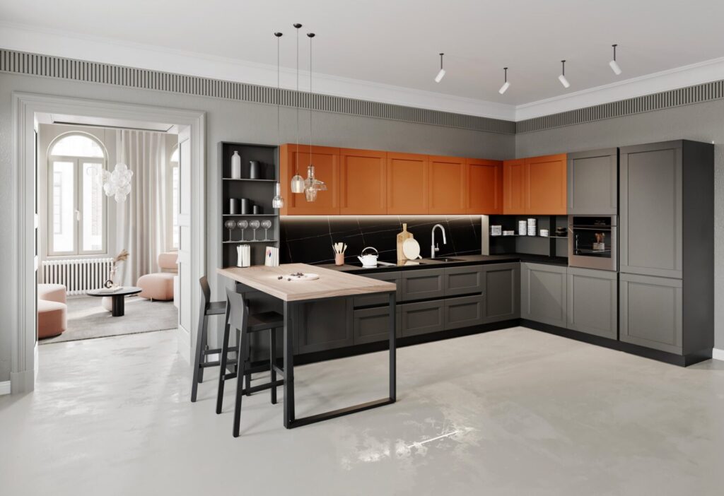 Cuisines avec îlot ou retour - Idées de design pour votre